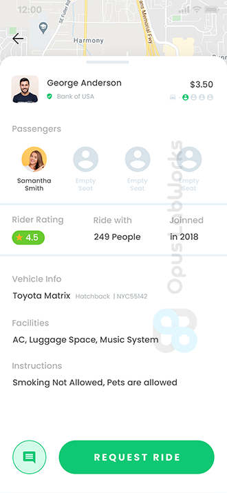 2 App Template| Carpooling App| Bike Pooling App| Ride Sharing App|Car Sharing App| GoPool by ...